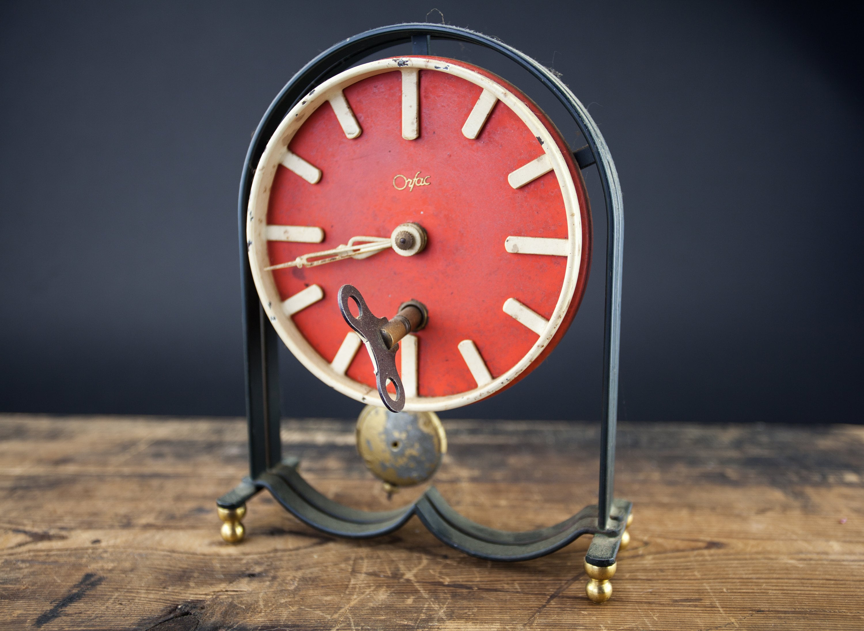 Rare Orfac Pendulum Clock - Etsy