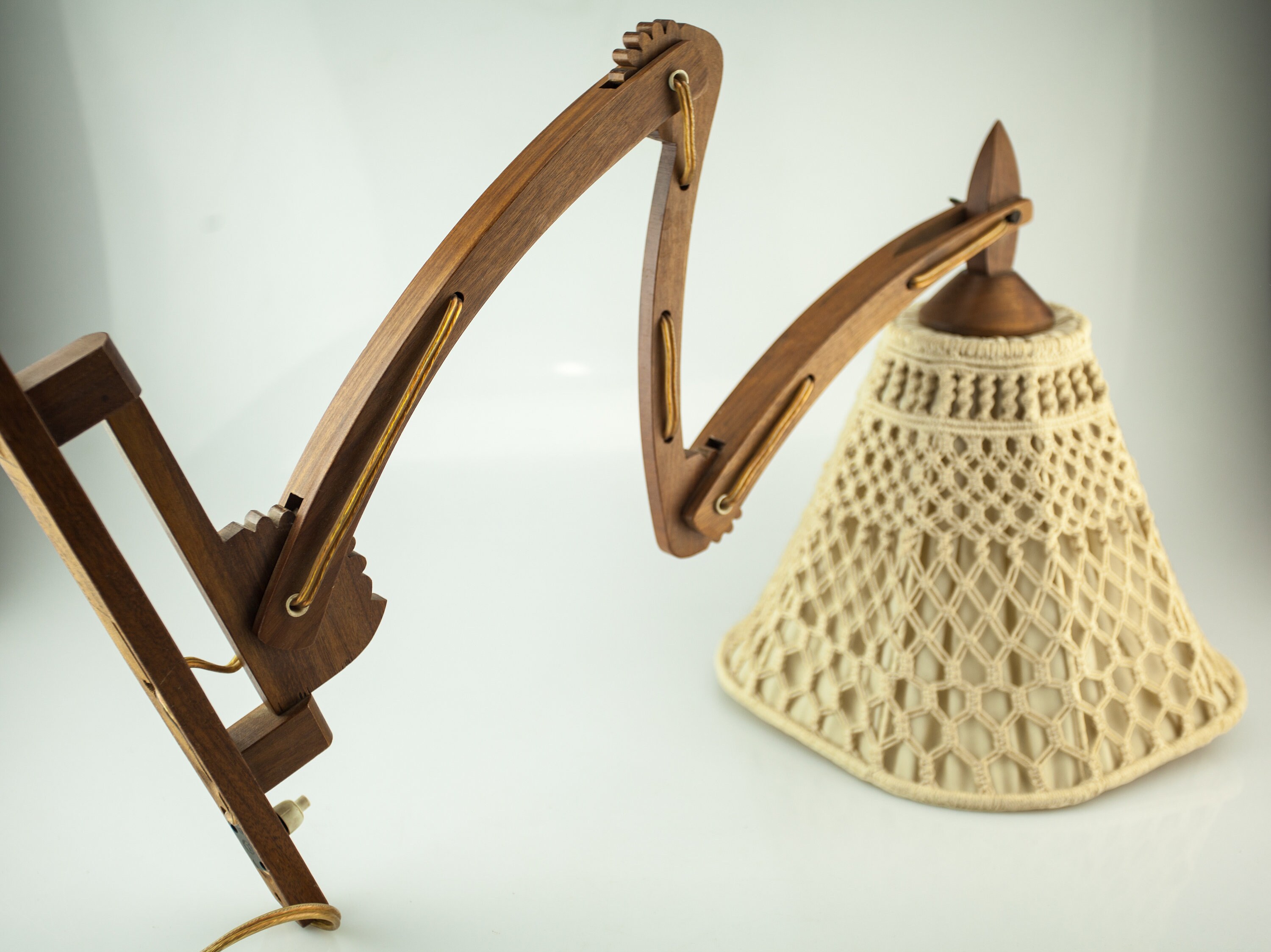 Dutch Midc Design 1959 Scissor / Harmonica Wall Lamp Patented Design T ...