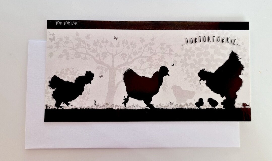 Silkie Chicken Postcards - Etsy