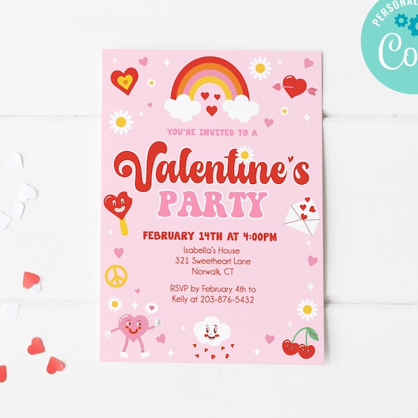 Valentine Dance Invite - Etsy