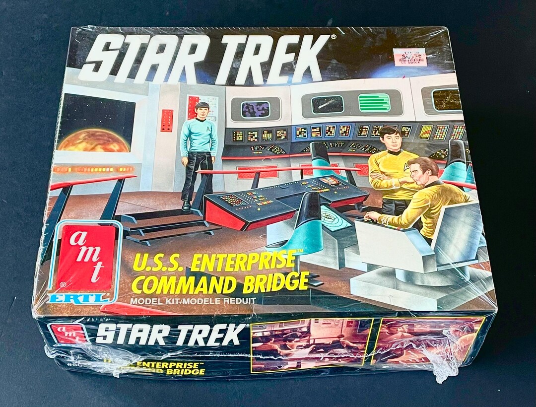 1991 Star Trek USS Enterprise Command Bridge Model Kit - Etsy