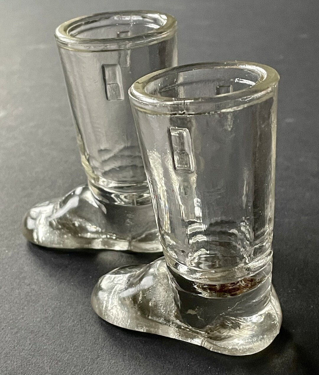 Vintage Boot Shot Glasses - Etsy