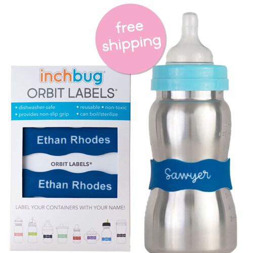 Personalized Orbit Labels 2.0 for Baby Bottles and Sippy Cups - Etsy