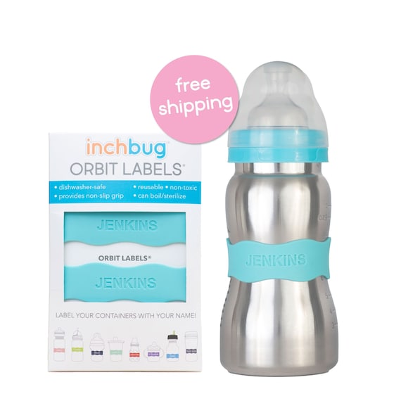 Personalized Original Orbit Labels for Baby Bottles and Sippy - Etsy