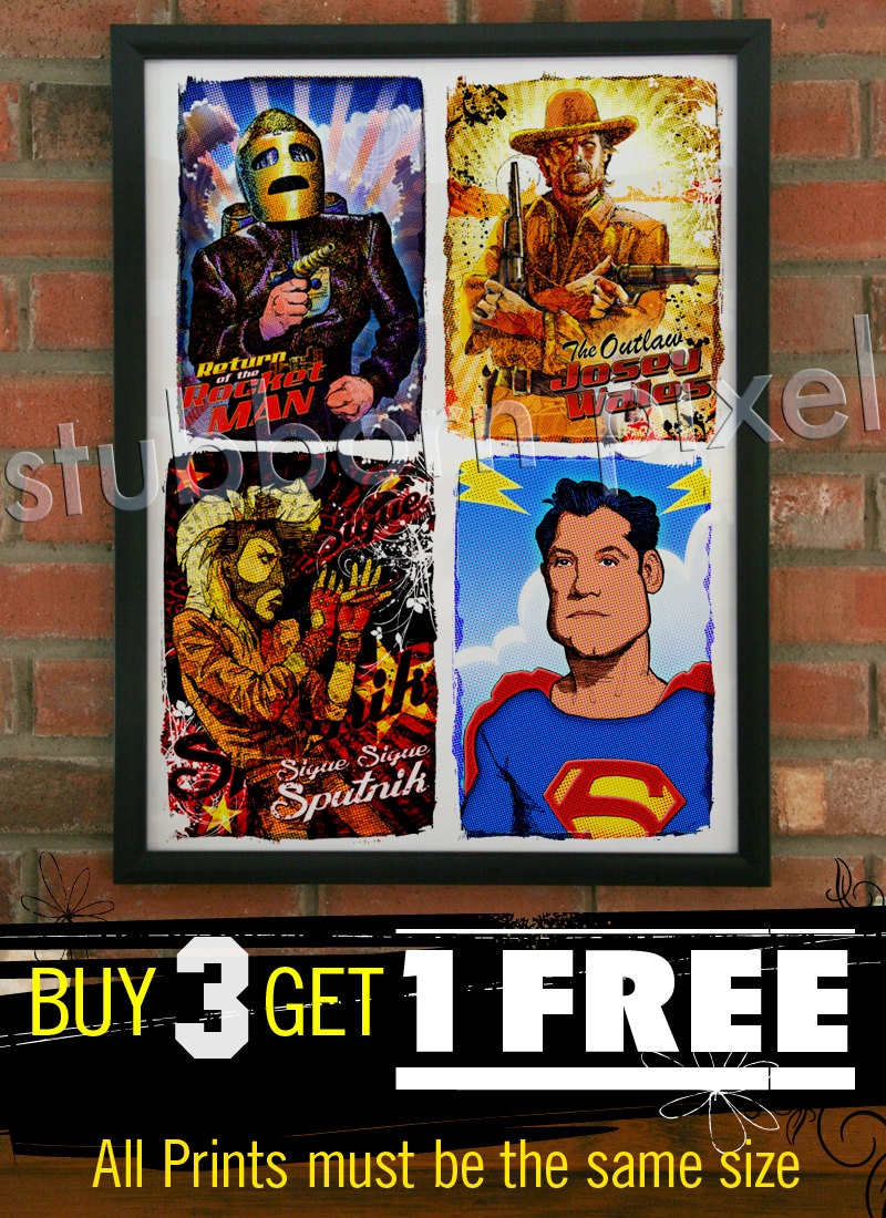 ROY BATTY - Blade Runner - Pop Art, Archival Giclee Art Print - Etsy