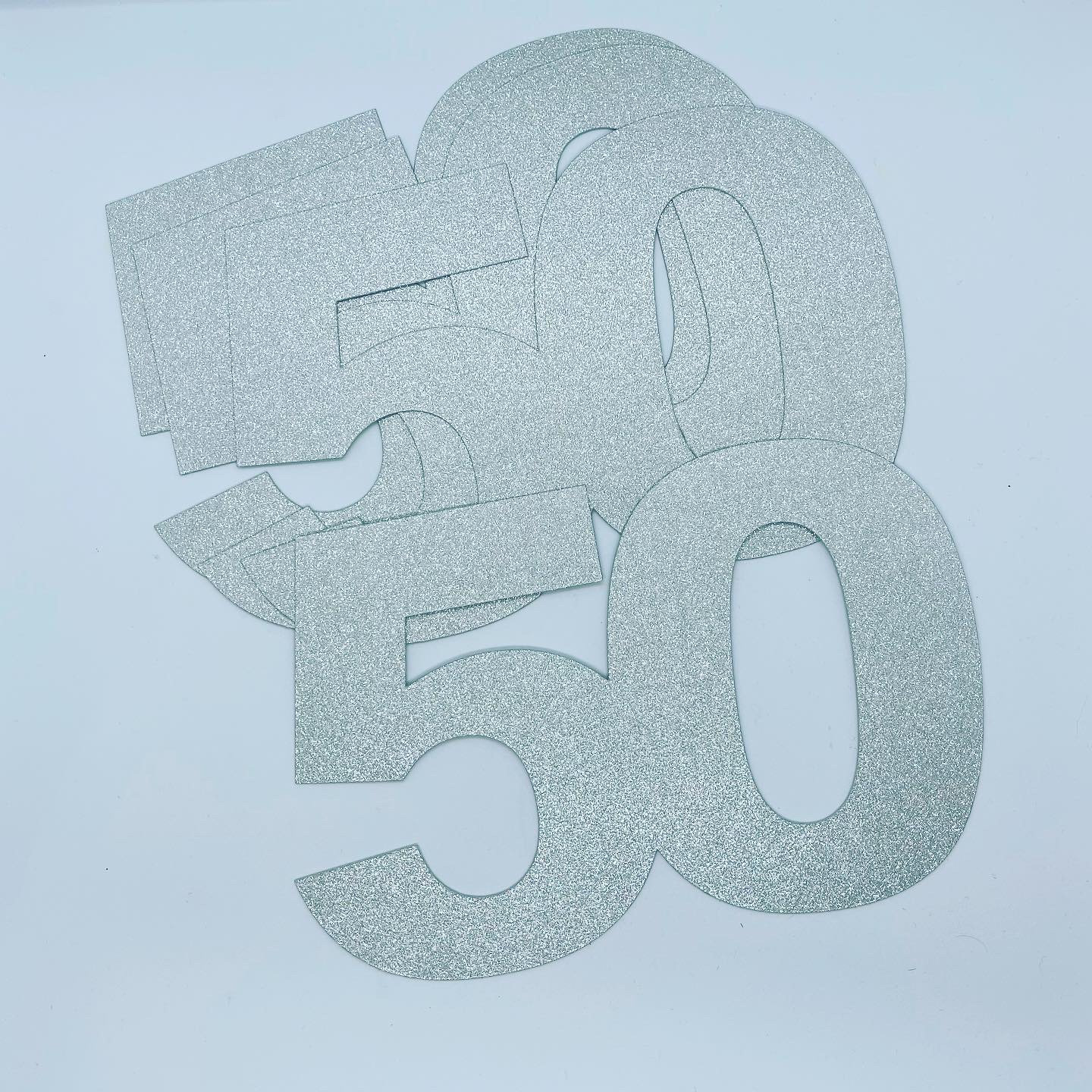 Jumbo Glitter Number 30,40,50,60,70,80,90 or 100 Party Decor - Etsy