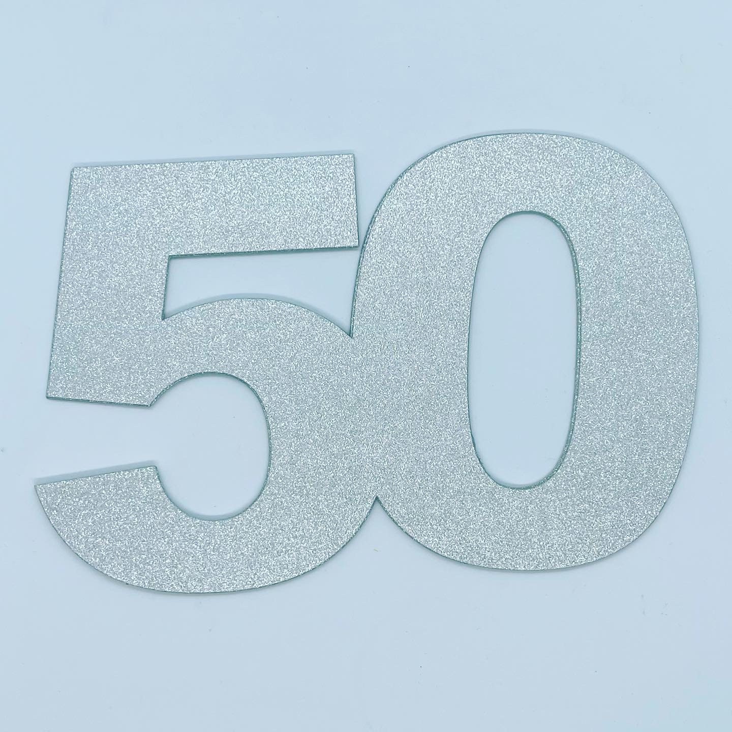 Jumbo Glitter Number 30,40,50,60,70,80,90 or 100 Party Decor - Etsy