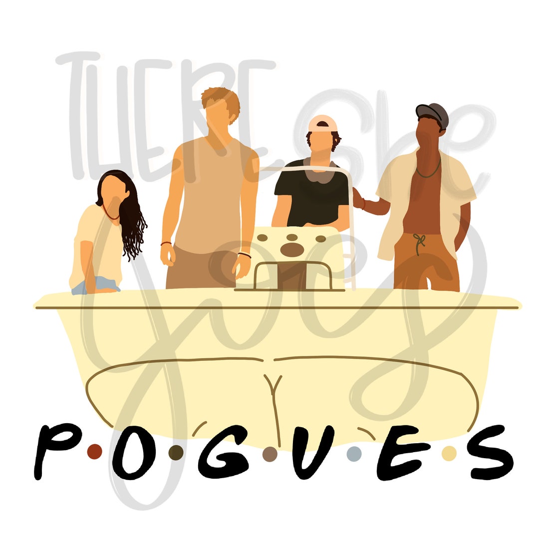 Pogue Friends PNG File, Digital Pogues Design, Outerbanks Pogues ...