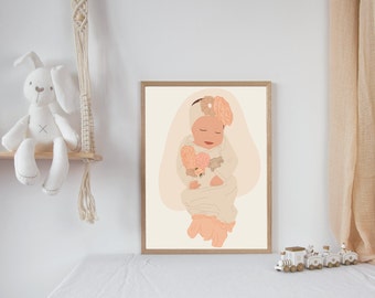 Digital Hand Drawn Custom PROFILE Portrait PNG File, PDF File ...