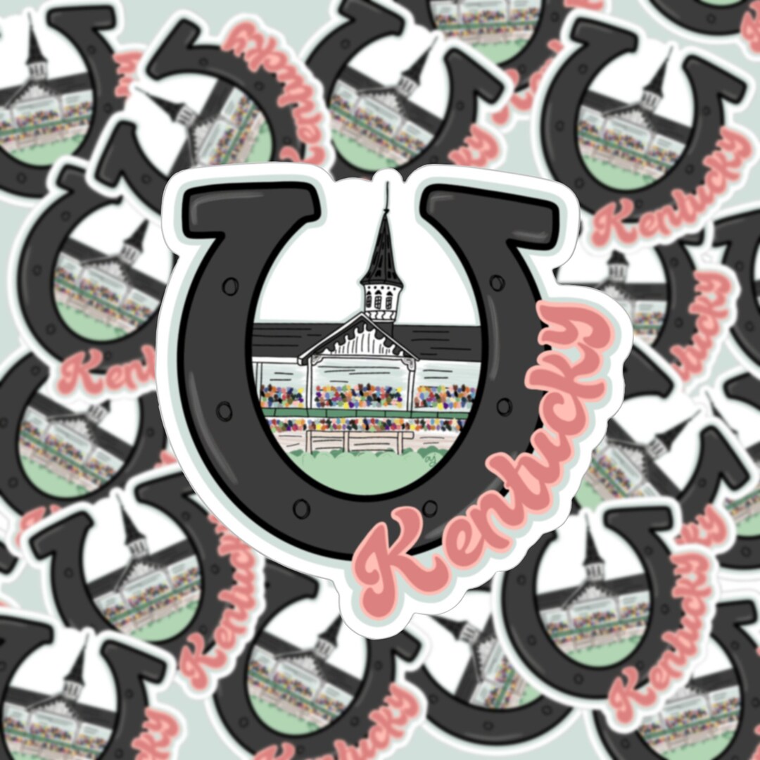 Kentucky Decal, Fun and Trendy State Decal, Derby Decal, Matte Decal ...