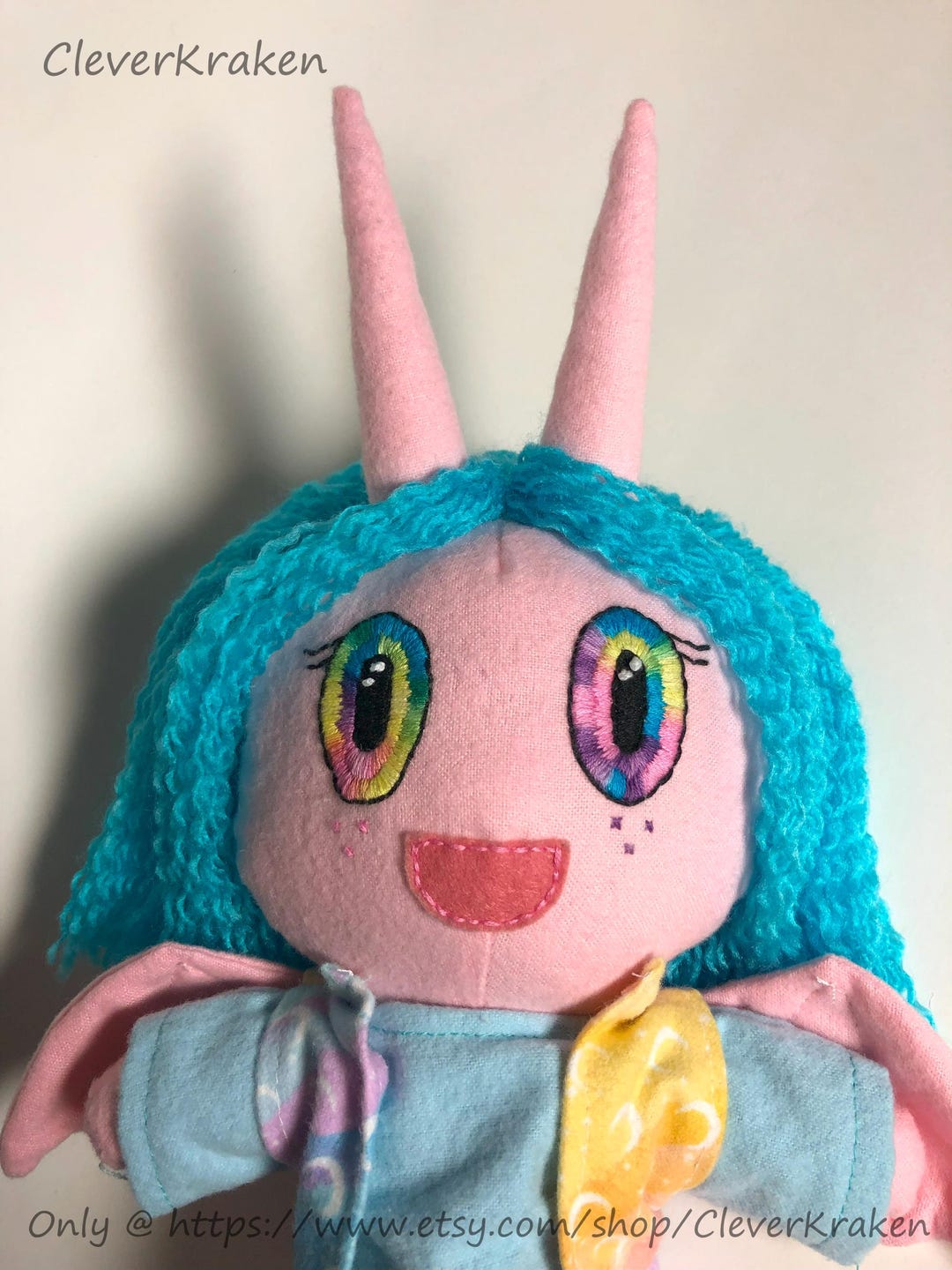 Florence the Imp Plush Artist's Fantasy Chibi Doll, W/ Outfit and Hand ...
