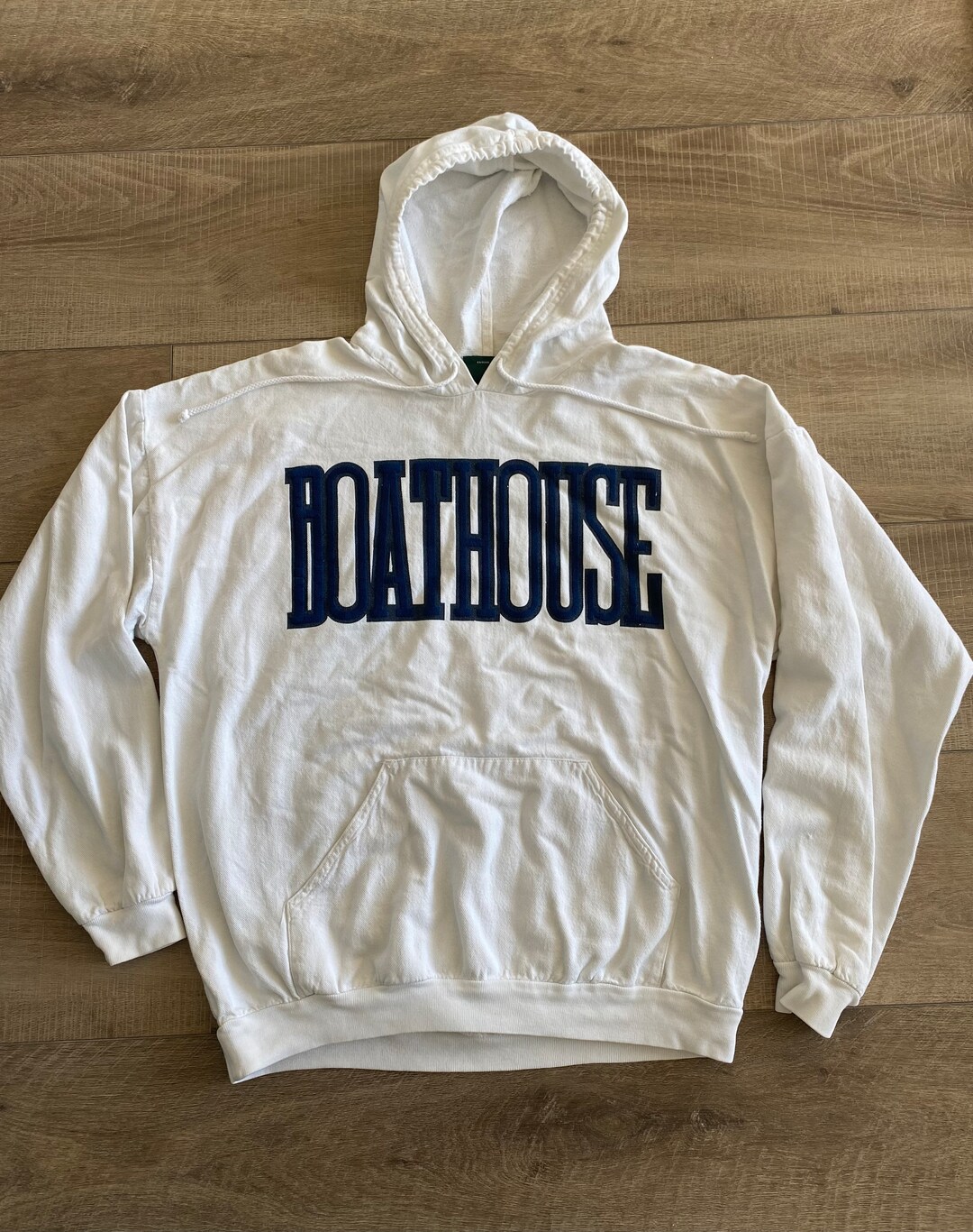 Vintage Boathouse Hoodie - LARGE - 90’s - Spellout - Boathouse Row ...