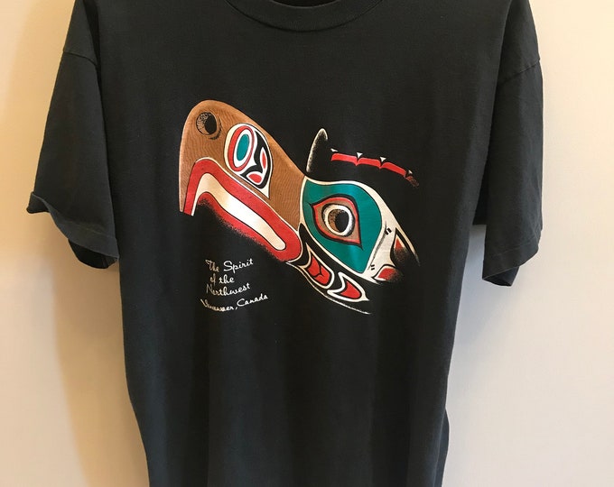 Vintage Vancouver, Canada - the Spirit of the Northwest Shirt - XL ...