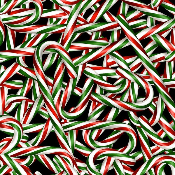 Candy Cane Fabric - Etsy