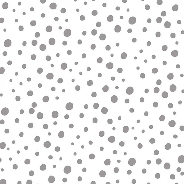 Grey Dot Fabric - Etsy