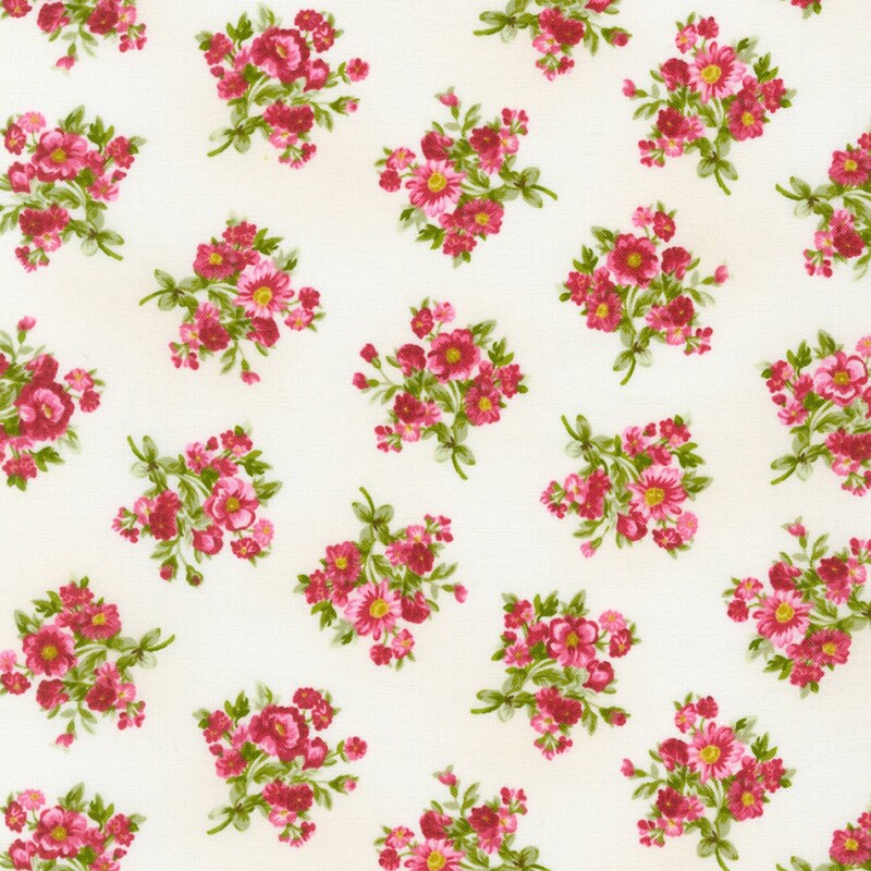 Pink Floral Fabric - Etsy