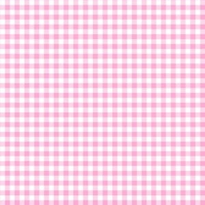 Pink Gingham Check Fabric Clothworks World of Susybee - Etsy