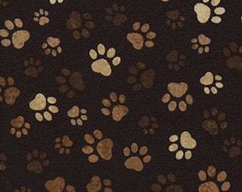 Paw Print Fabric | Etsy