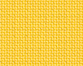 Yellow Houndstooth Fabric - Etsy