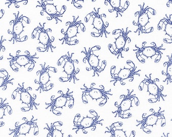 Crab fabric | Etsy