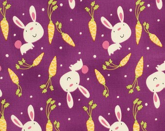 Rabbit fabric | Etsy