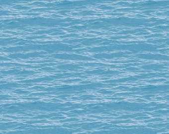 Ocean Blue Fabric - Etsy