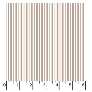 Dark Tan Stripe Fabric, Maywood Studio Kimberbell Basics 8249T, Mini ...
