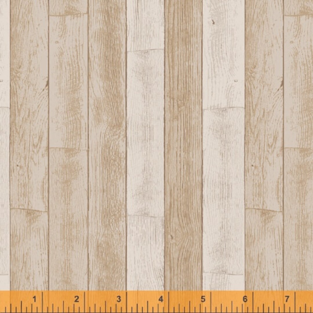 Rustic Wood Fabric, Light Brown Barn Board Fabric, Windham Black Bear ...