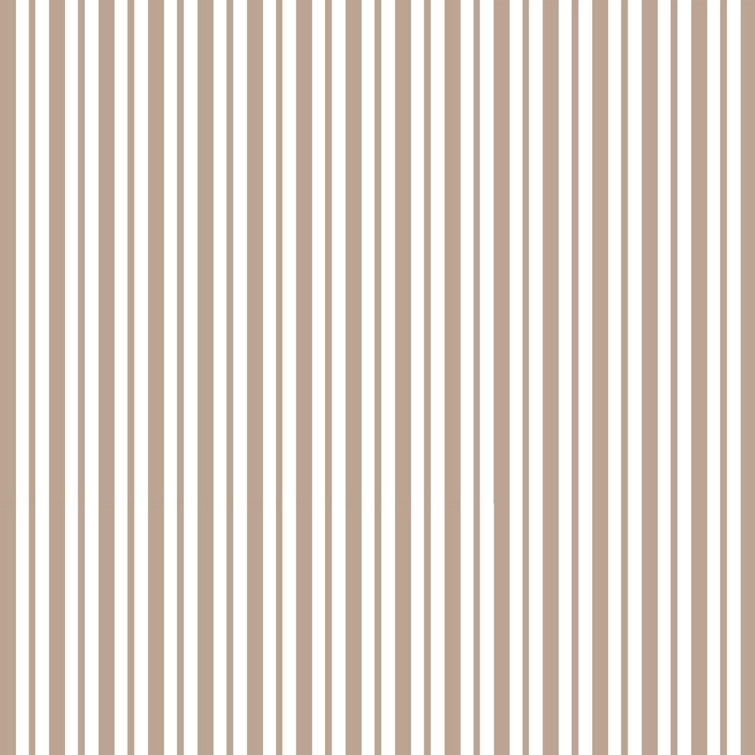 Dark Tan Stripe Fabric, Maywood Studio Kimberbell Basics 8249T, Mini ...