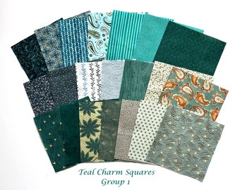 Pre Cut Assorted Charm Pack - Etsy