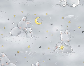 Bunny Quilt Fabric | Etsy