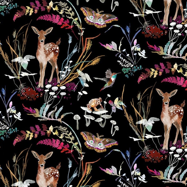 Woodland Fabric - Etsy