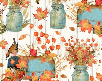 Fall Susan Winget Fabric - Etsy