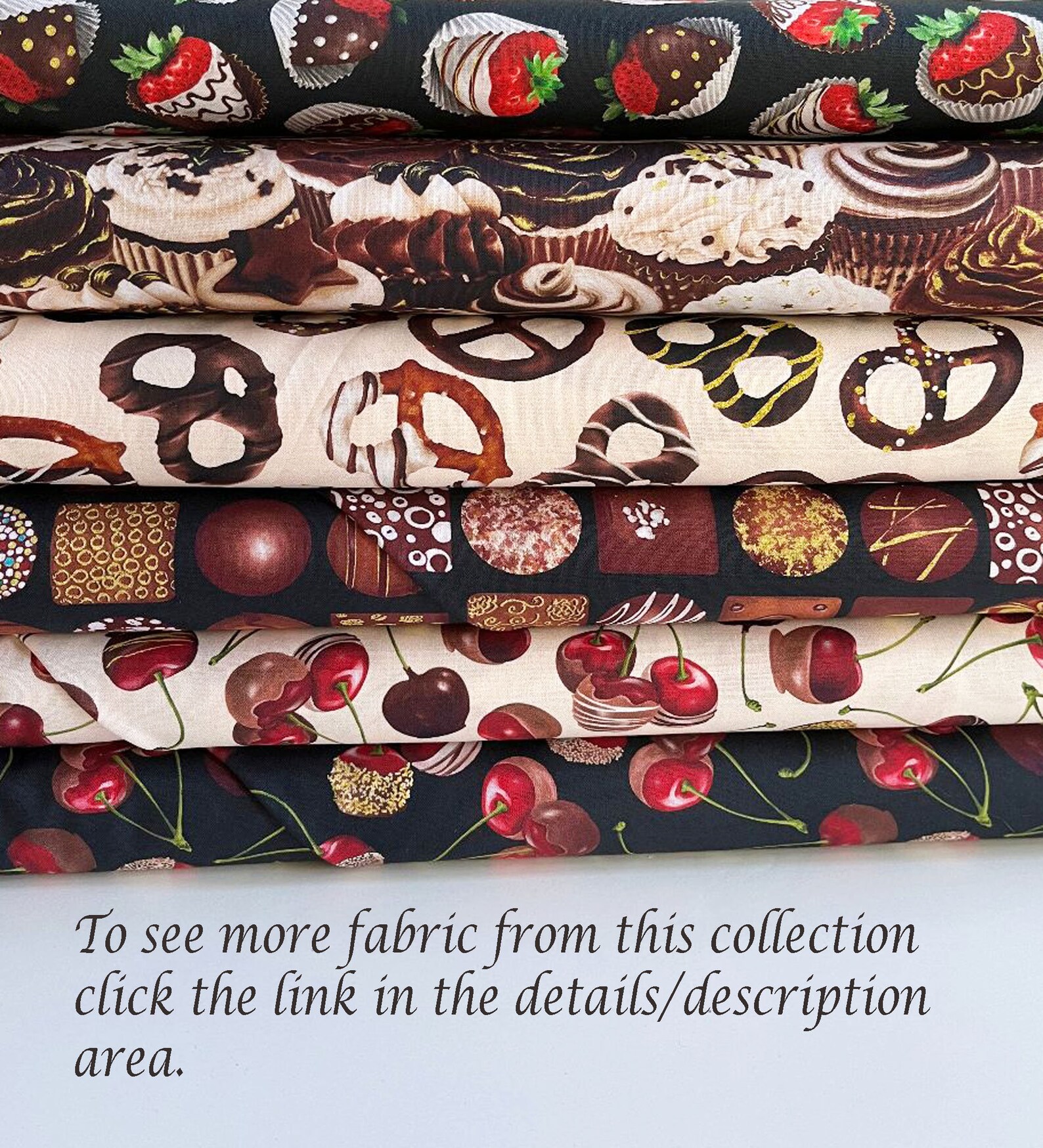 Box of Chocolates Fabric Chocolate Candy Fabric Benartex - Etsy