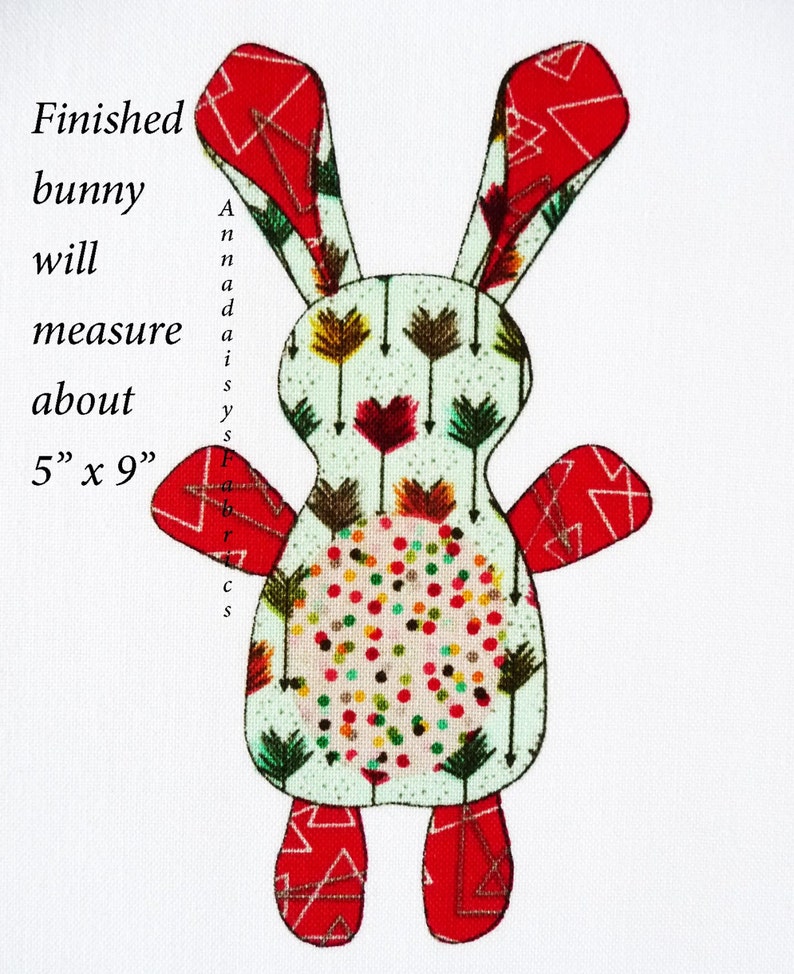 Stuffed Bunny & Baby Quilt Fabric Panel Quilt Cheater Fabric - Etsy