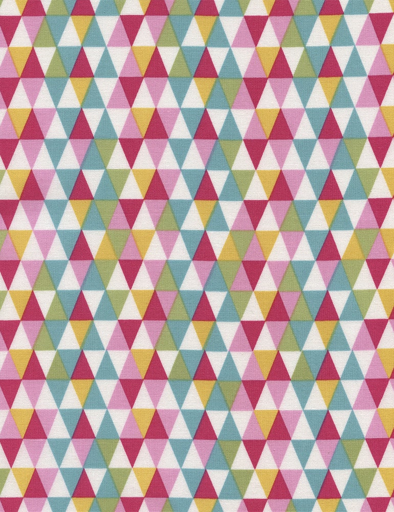 Triangles Fabric Timeless Treasures C3045 Candy Pink | Etsy