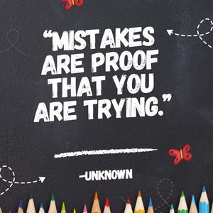 Colored Pencils/chalkboard Classroom Quote Posters - Etsy