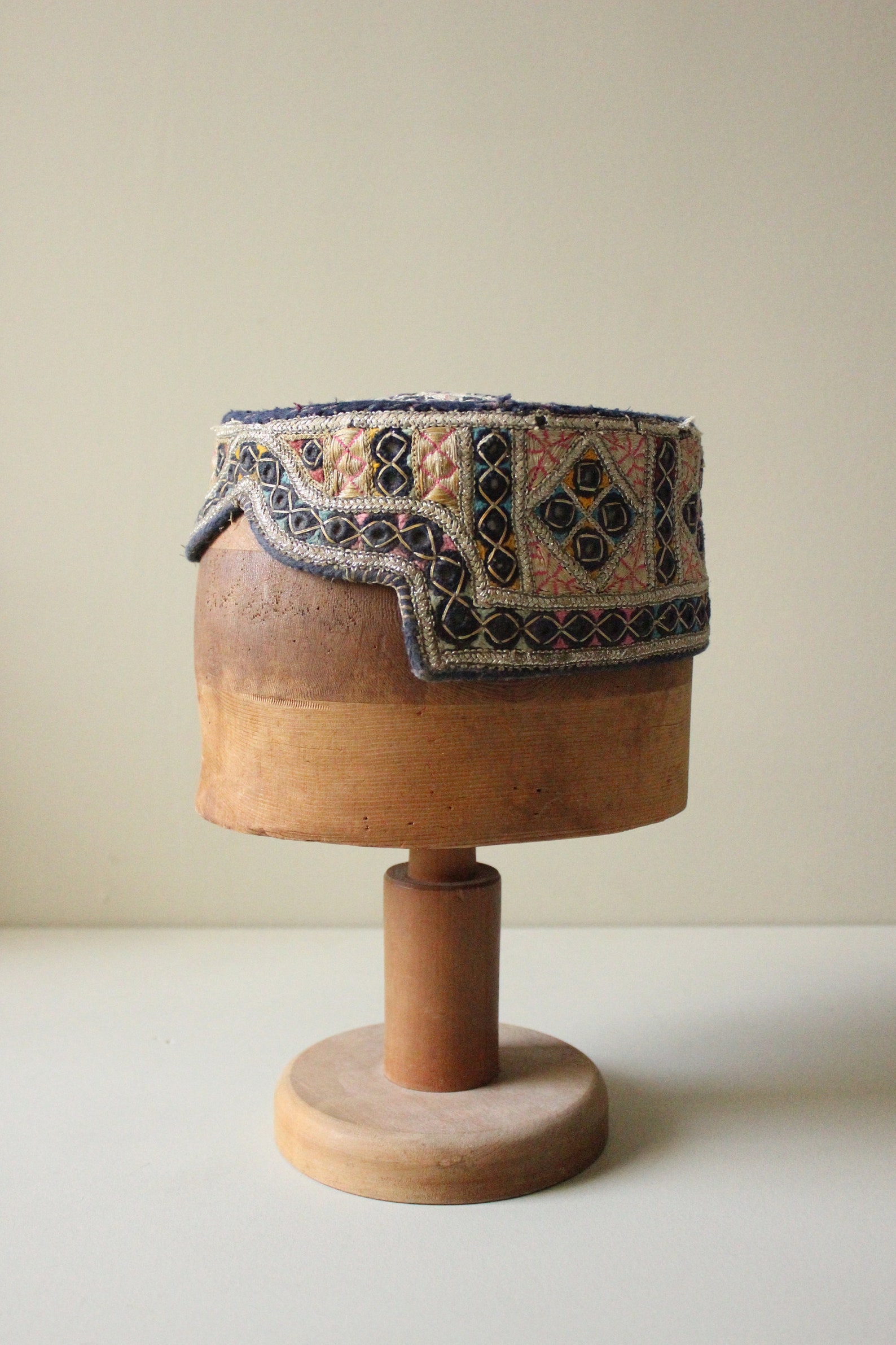 Vintage traditional Sindhi Topi hat skullcap Prayer cap from | Etsy