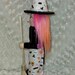 14" Witch Nut Cracker. "pixie Pink", One of a Kind, Custom Wood ...