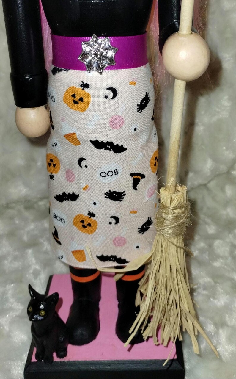 14" Witch Nut Cracker. "pixie Pink", One of a Kind, Custom Wood ...