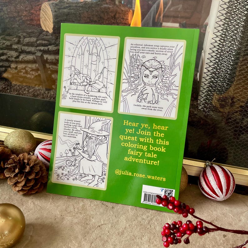 Enchanted Forest Journey: an All Ages Coloring Adventure - Etsy