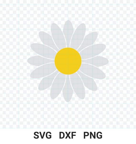 Daisy SVG Daisy Svg Png Dxf Flower SVG Spring SVG - Etsy