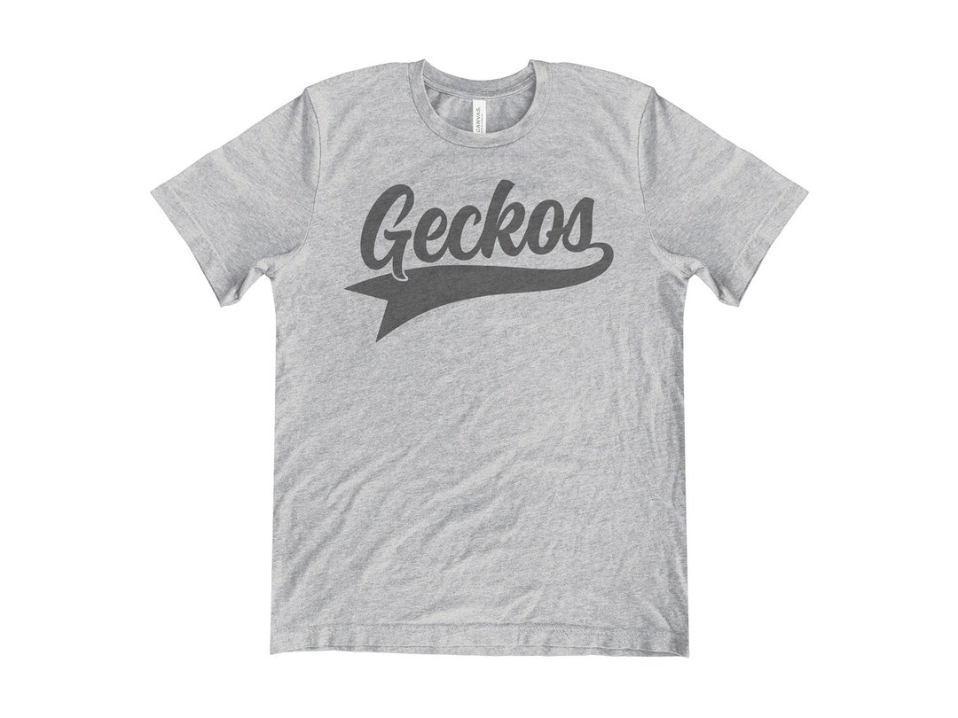 Gecko SVG Geckos Sports Team Logo Funny Shirt Design Cut - Etsy