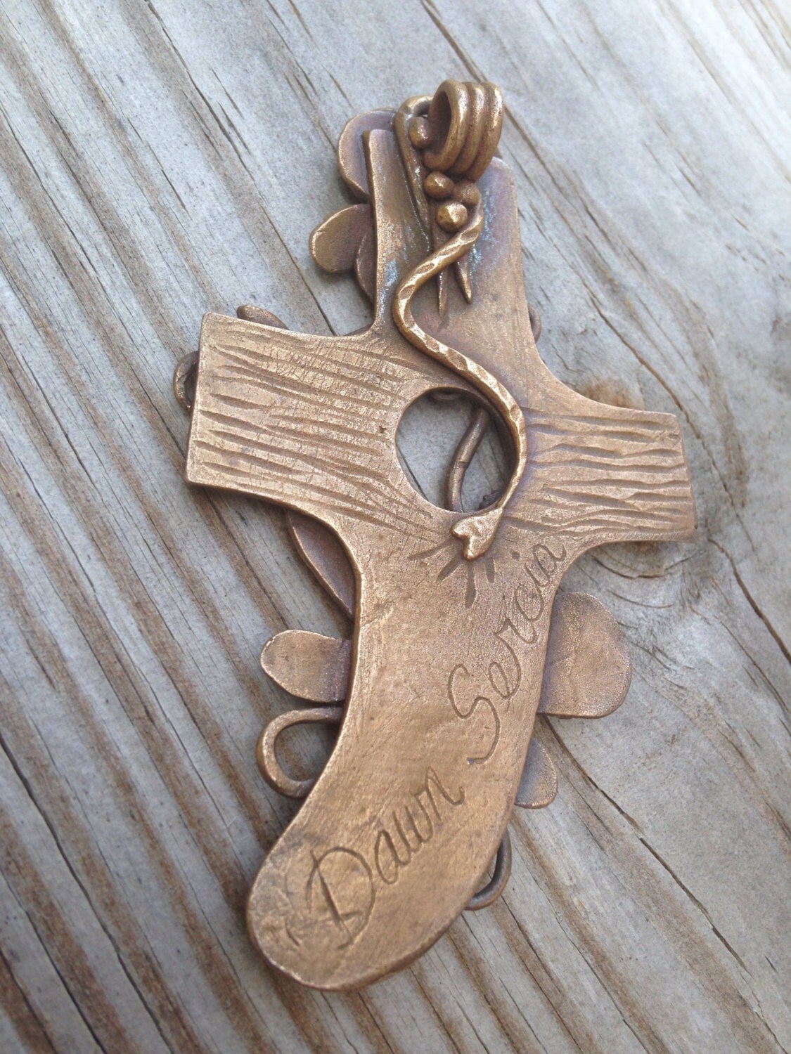 Butterfly Cross in Bronze Lightworker Spiritual Transformation - Etsy