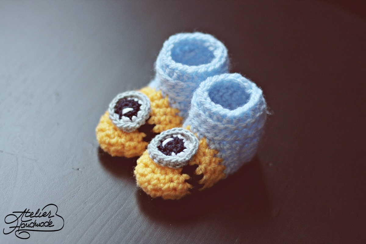 Crochet Pattern Slippers for Kids & Child Sizes | PDF File in English ...