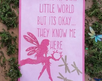 Fairy quote | Etsy