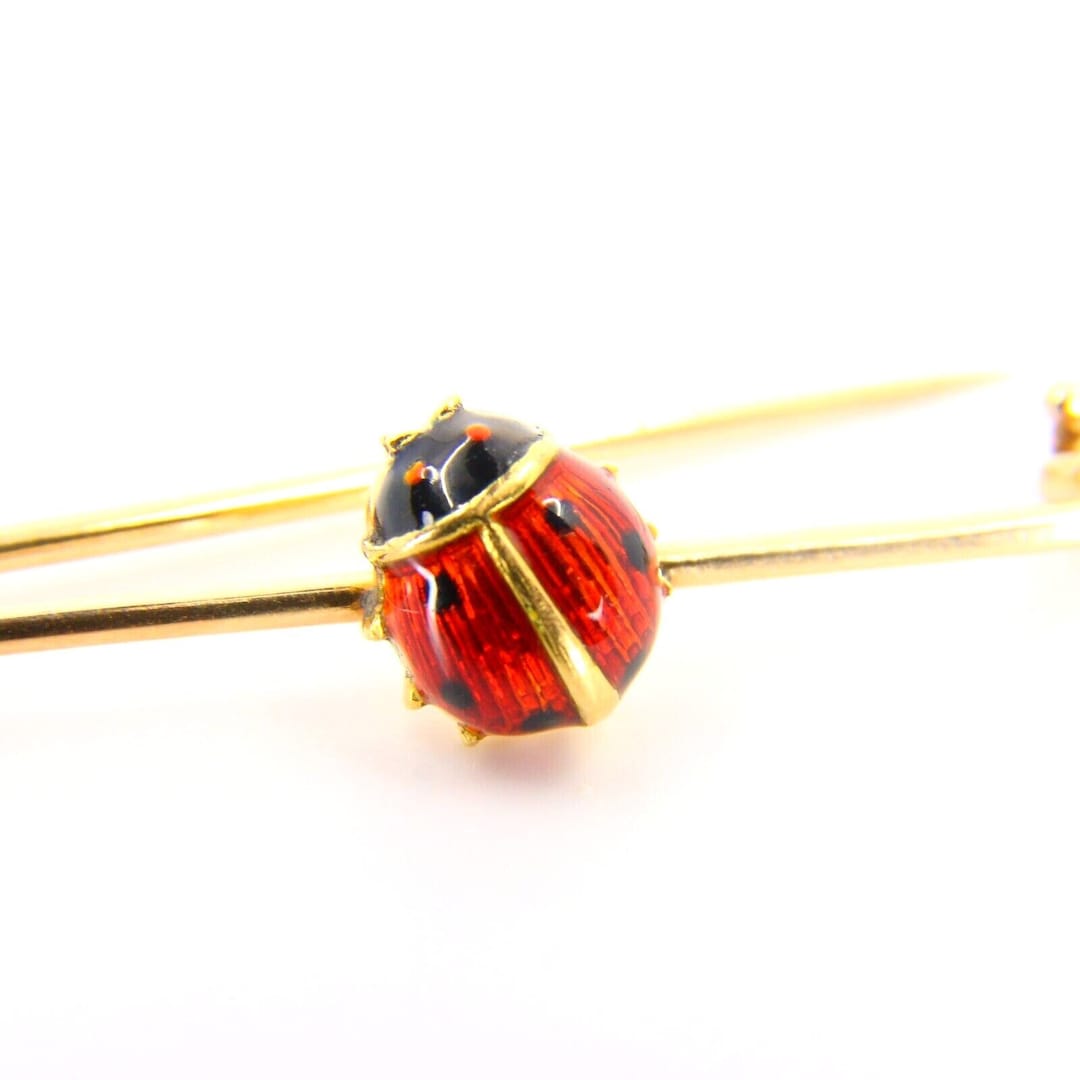 Extremely Rare Beautiful Victorian Edwardian Art Nouveau Deco 1900 14K ...