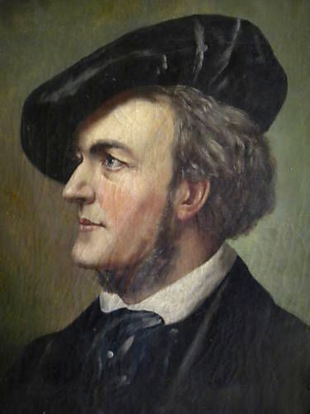 Exceptional Authentic Original 19th Century Oil Painting Musical ...