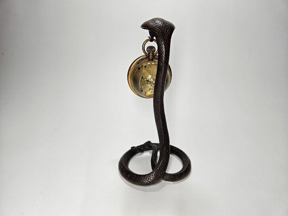 Extremely Rare French Art Deco Circa 1925 Edgar Brandt Bronze Cobra ...