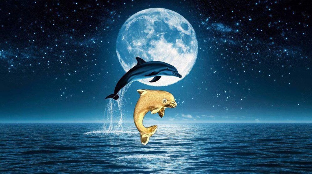 Rare Beautiful Vintage Late 1900s 14K Gold Diamond Eye Breaching ...